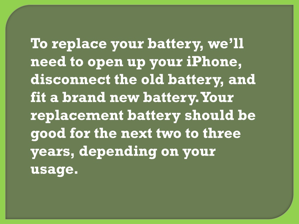 PPT - Brand New Battery For Your IPhone PowerPoint Presentation, free ...