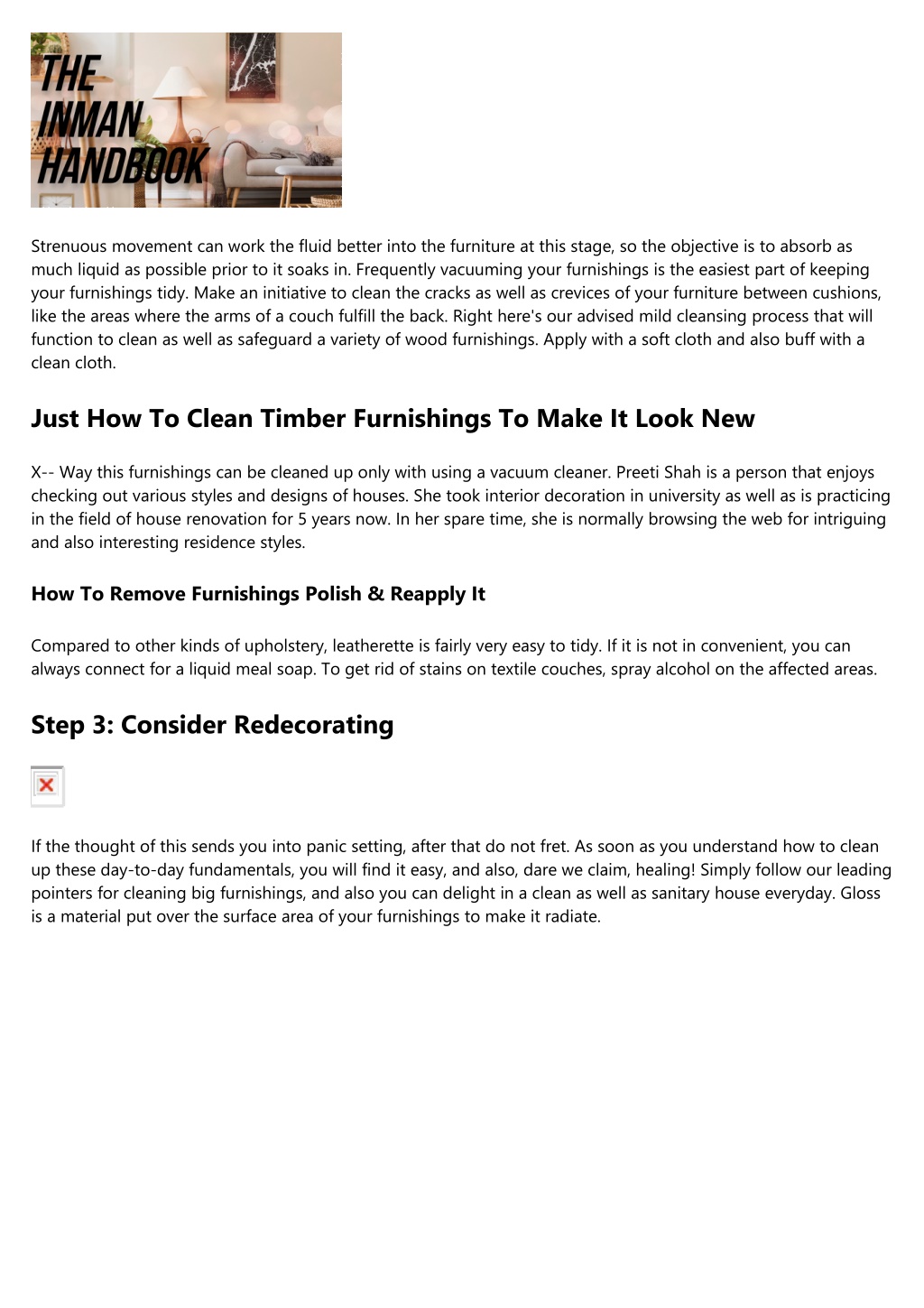 PPT - How To Make Use Of Natural Cleaners When Cleaning Furniture Diy ...