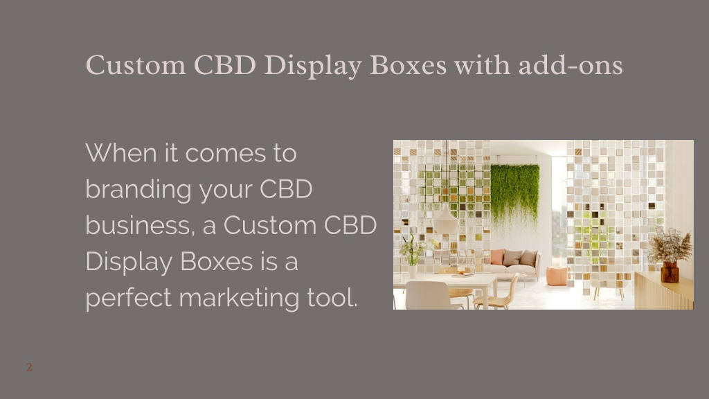 PPT - Boost Your Business Custom CBD Display Boxes PowerPoint ...