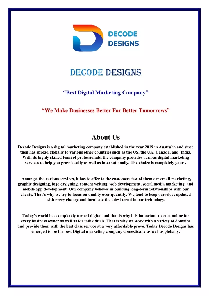 PPT - Understanding Companies In Australia Providing Social Media Marketing PowerPoint ...