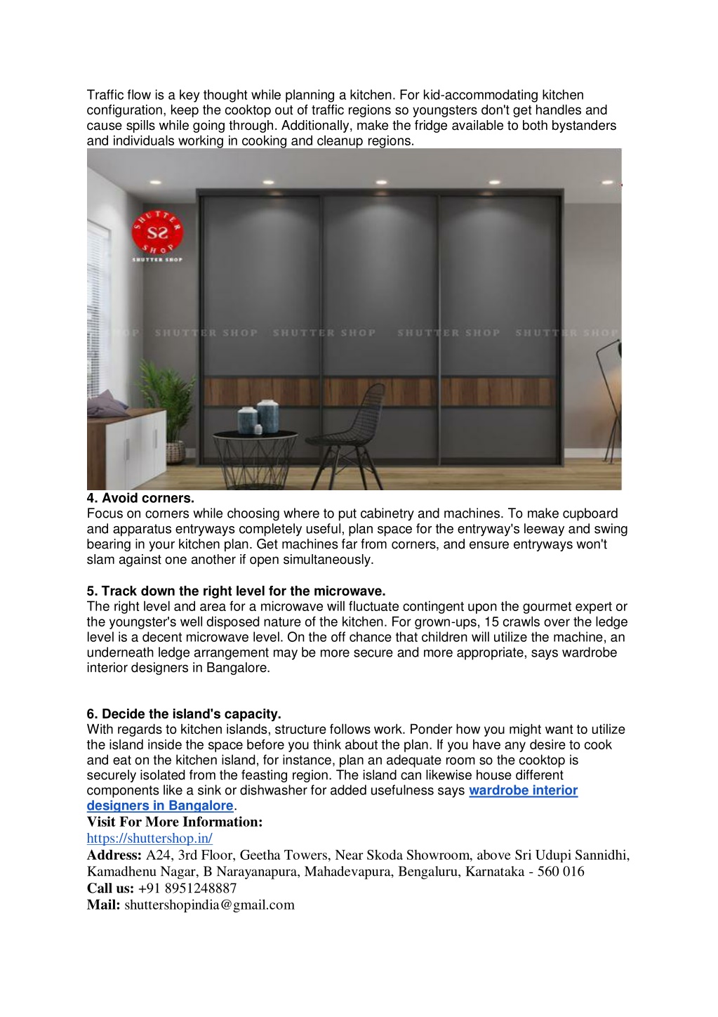 PPT - Best Modular Kitchen and Wardrobe Design in Bangalore by Shutter ...