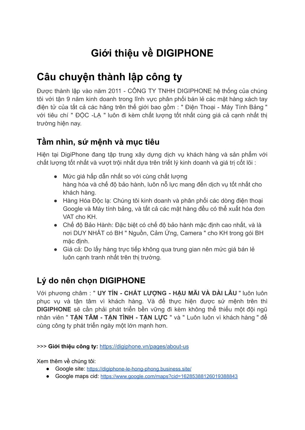 PPT - Giới thiệu về Công Ty TNHH Công Nghệ DIGIPHONE PowerPoint ...