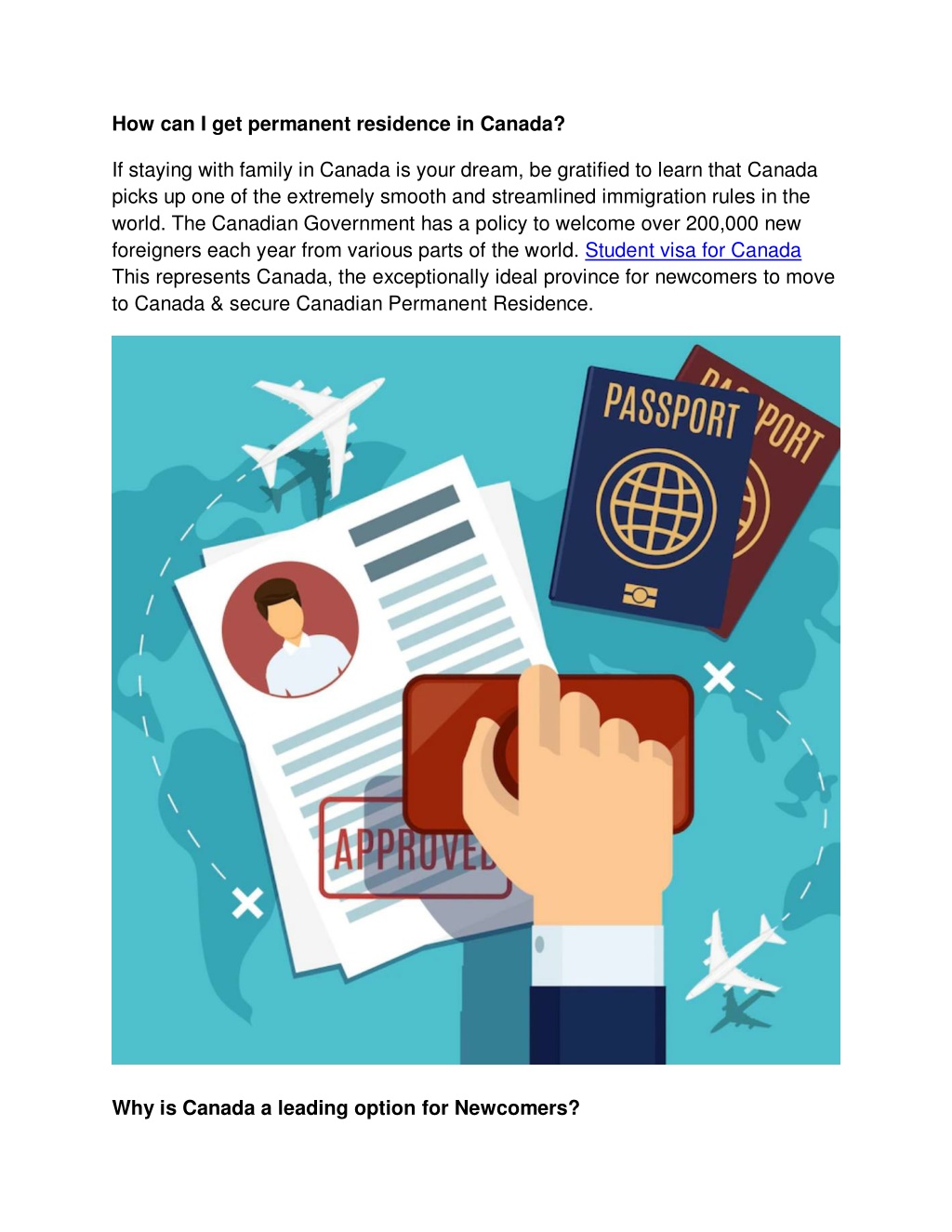 PPT - How can I get permanent residence in Canada PowerPoint ...