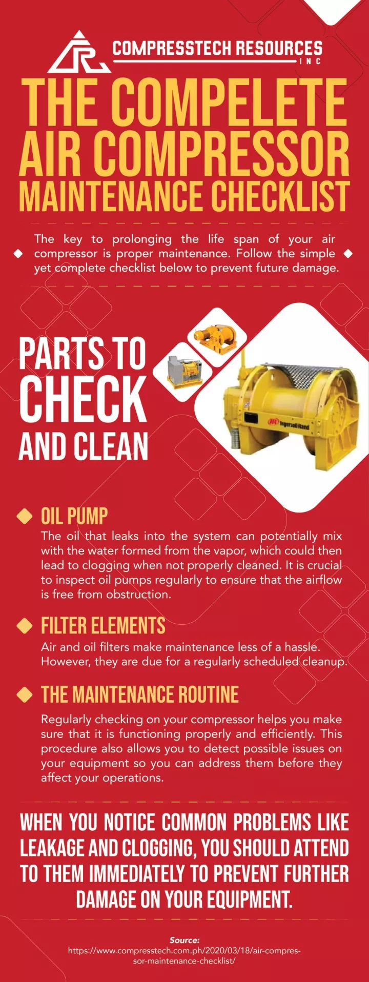 PPT - The Complete Air Compressor Maintenance Checklist PowerPoint ...