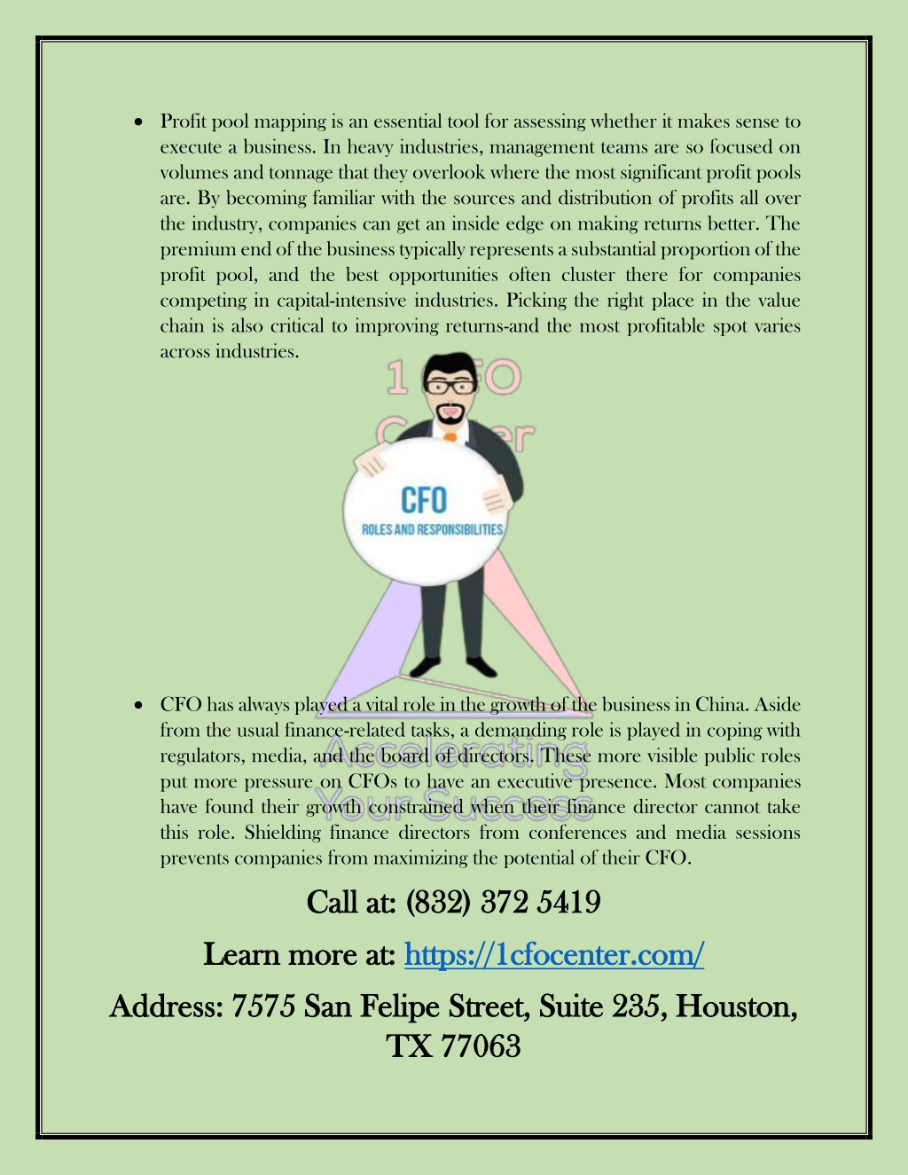 PPT - Hire Professional CFO From The Best CFO Center PowerPoint ...