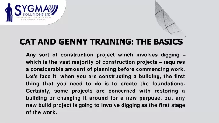 PPT - CAT AND GENNY TRAINING THE BASICS PowerPoint Presentation, free ...