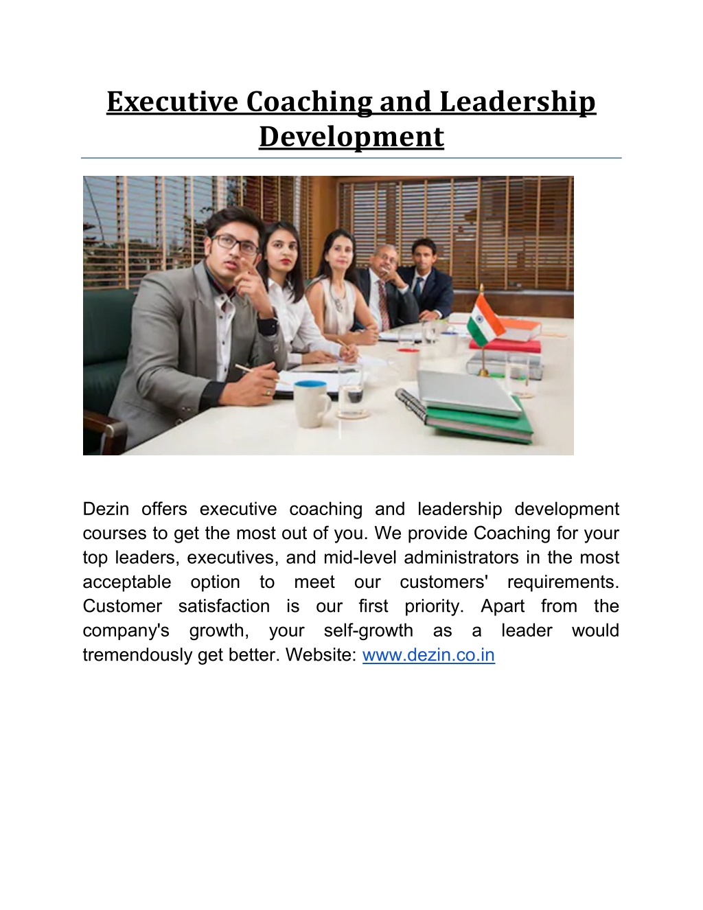 PPT - (Executive Coaching and Leadership Development-PDF) PowerPoint ...