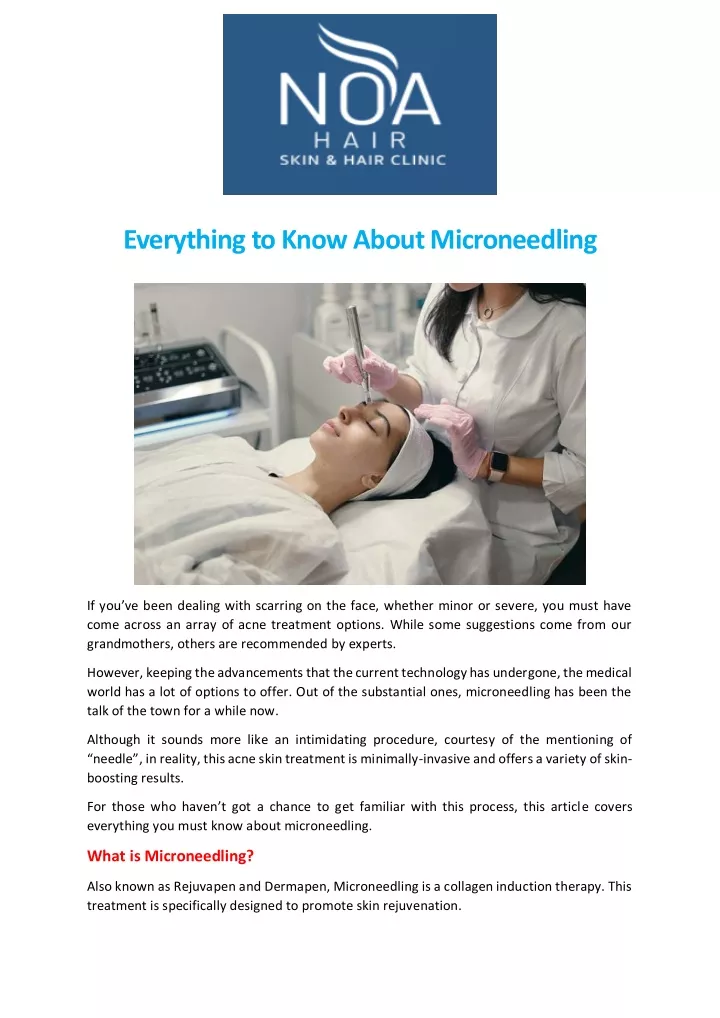 PPT - Everything to Know About Microneedling PowerPoint Presentation ...