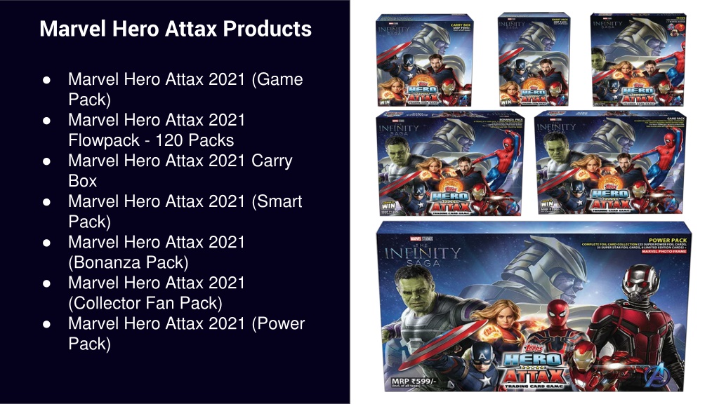 PPT - Marvel Hero Attax 2021 | Infinity War Trading Cards PowerPoint ...