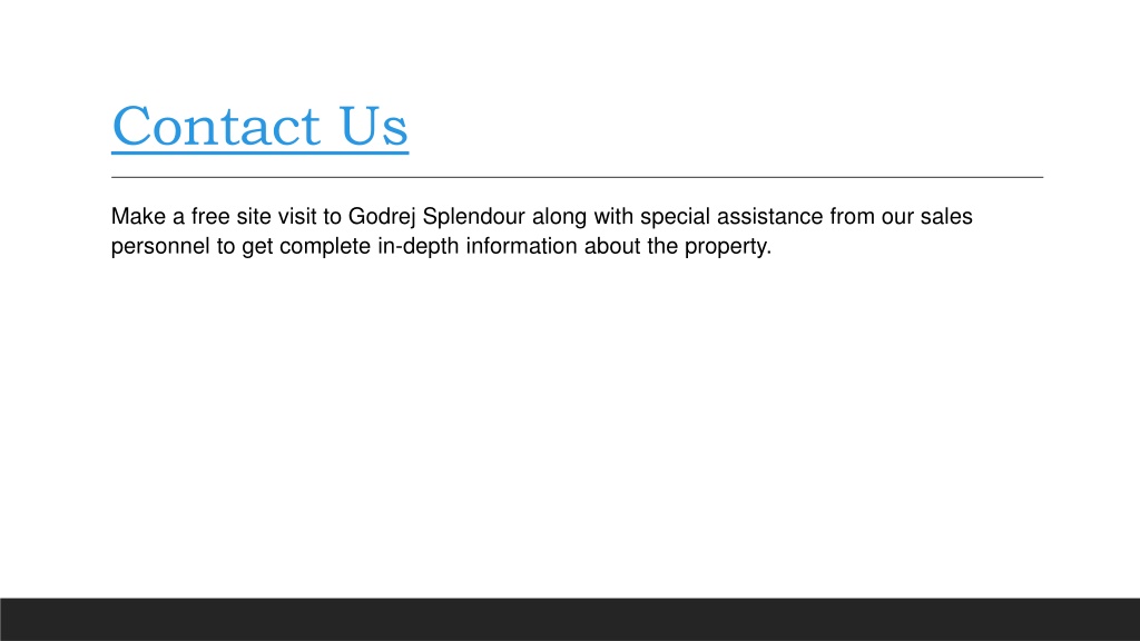 PPT - Godrej Splendour Launched Best Apartments in Bangalore PowerPoint Presentation - ID:11319377