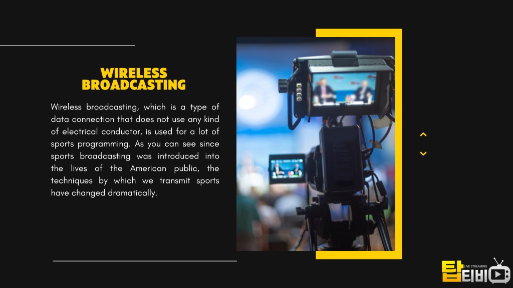 PPT - Technology for Sports Broadcasting You Should Know About ...