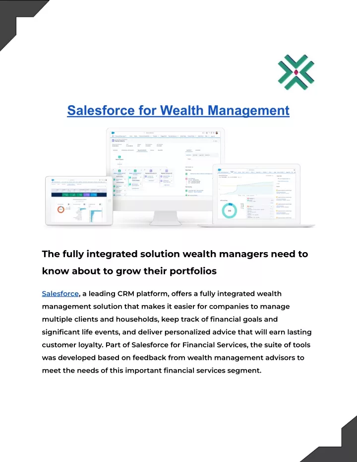 PPT - Salesforce for Wealth Management PowerPoint Presentation, free ...
