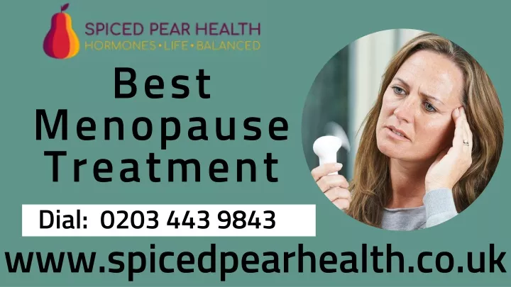 PPT - Best Menopause Treatment |Female Hormone Specialist Uk | Spiced ...