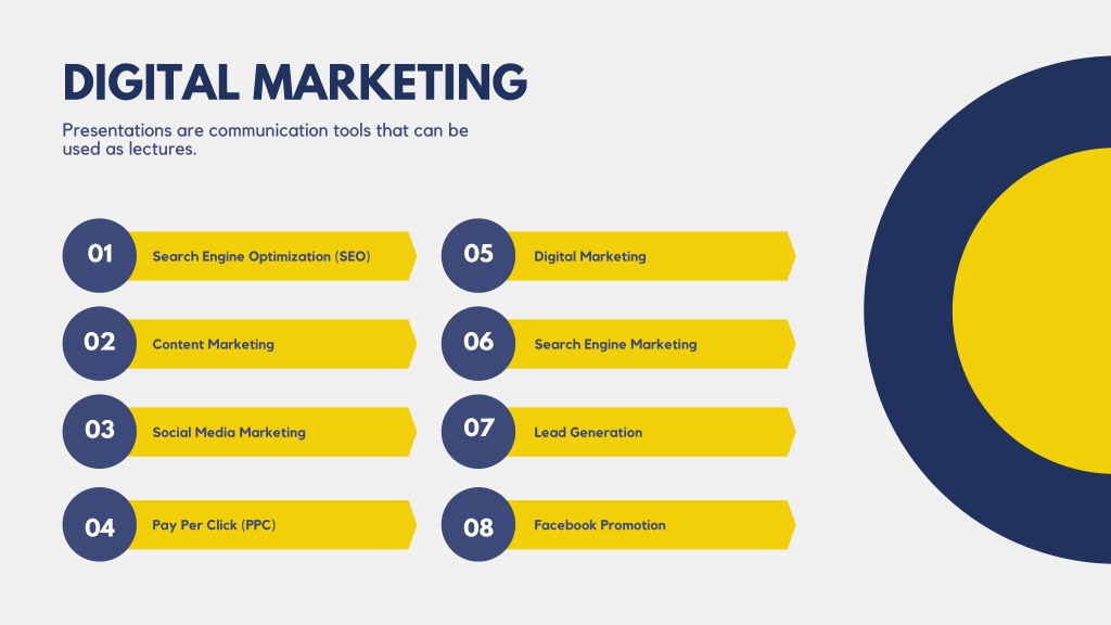 PPT - DIGITAL MARKETING SERVICES PowerPoint Presentation, free download ...