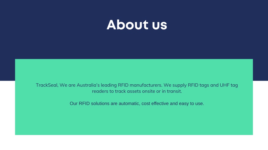 PPT - Track Seal PowerPoint Presentation, free download - ID:11323972