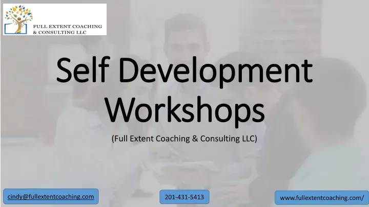 PPT - Self Development Workshops PowerPoint Presentation, free download ...