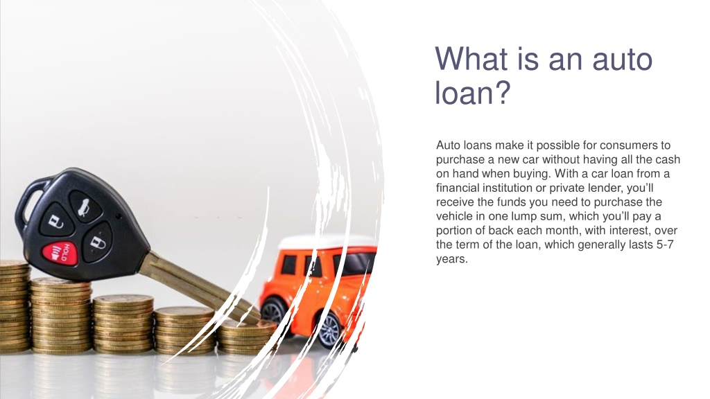 PPT - Put yourself in the driver’s seat with online great auto loan ...