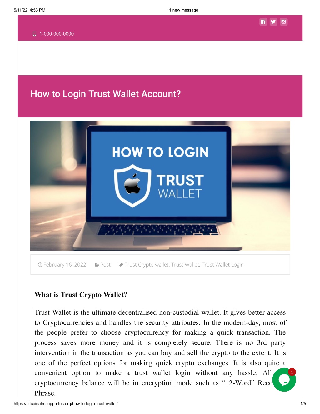 PPT - How to Login Trust Wallet Account? PowerPoint Presentation, free ...