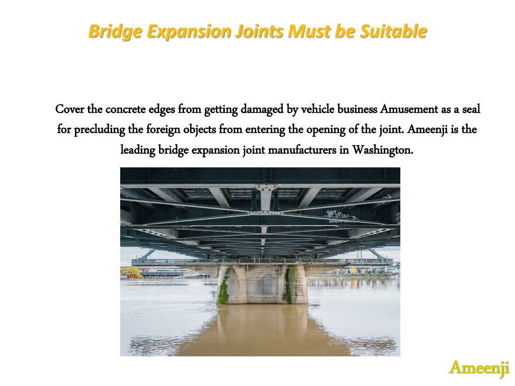 PPT - The Next Big Thing in Bridge Expansion Joint Manufacturers in ...