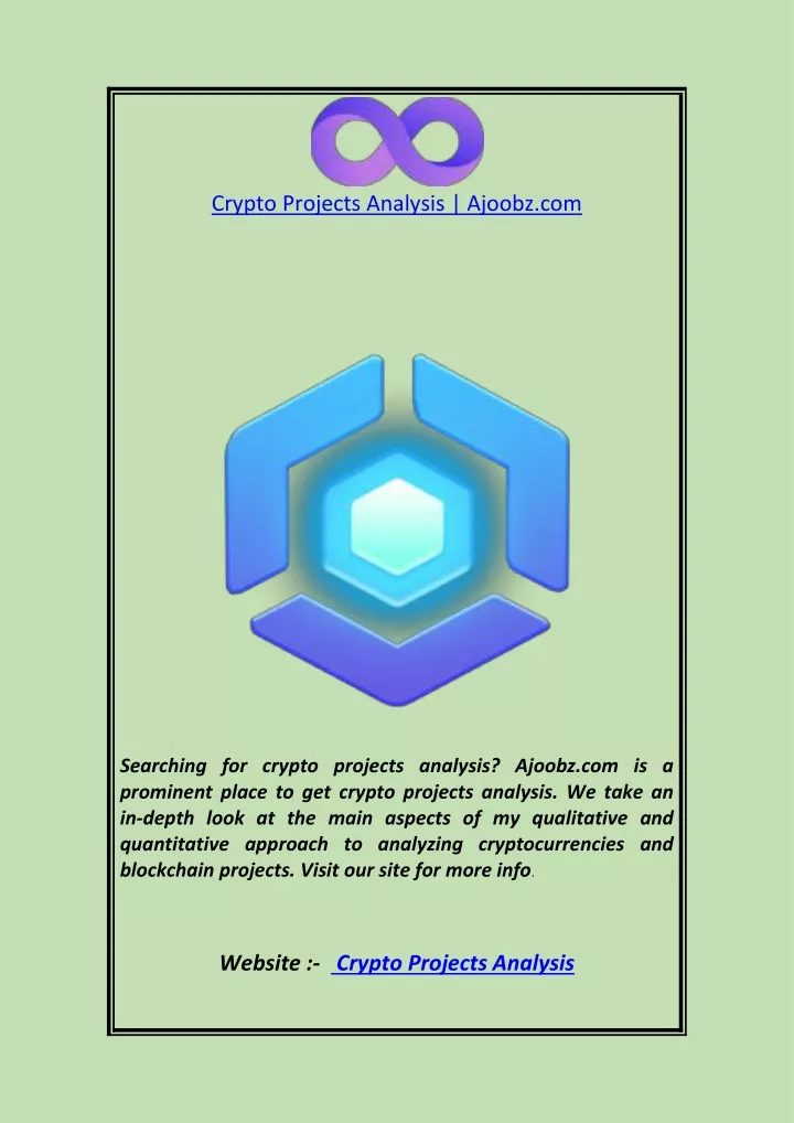 PPT - Crypto Projects Analysis Ajoobz.com PowerPoint Presentation, free download - ID:11331665
