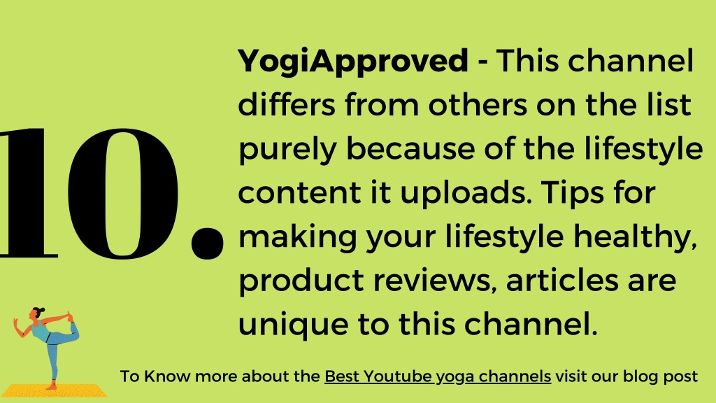 PPT - We Found Out 11 Best Youtube Yoga Channels For You PowerPoint ...