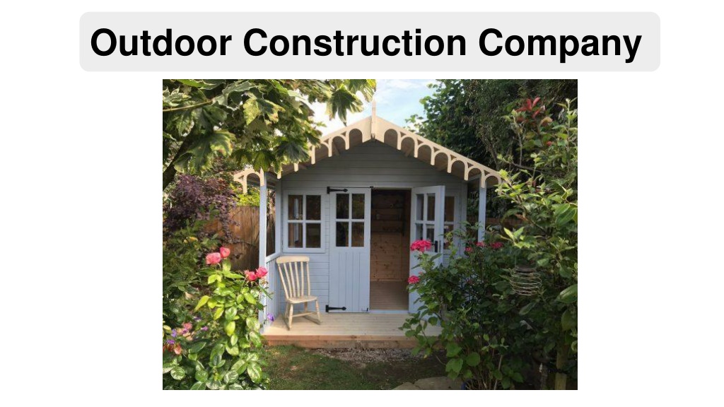 PPT - Outdoor Construction Company - Gardenroomsbespoke PowerPoint ...