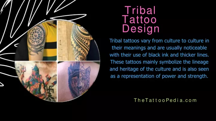 PPT - Tribal Tattoo Design PowerPoint Presentation, free download - ID ...