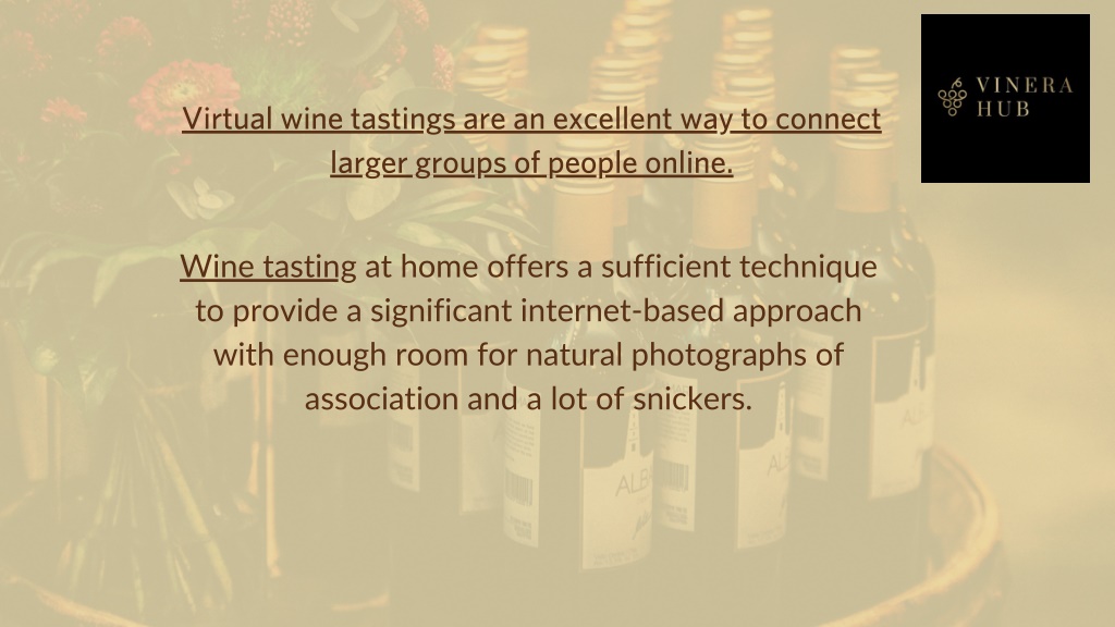 PPT - Perfect virtual wine tasting experience PowerPoint Presentation ...