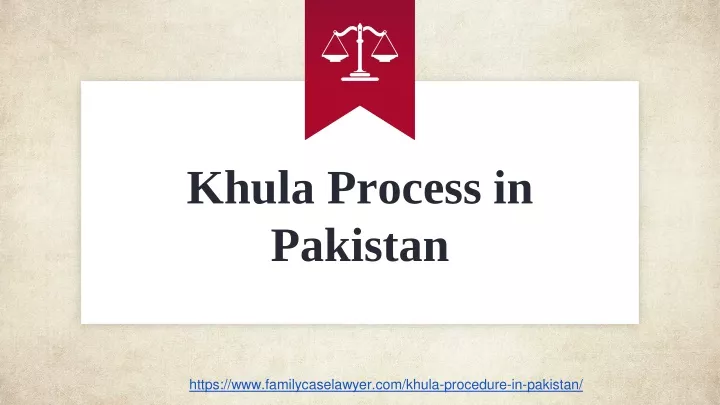 PPT - Legal Khula Process in Pakistan For Female PowerPoint ...