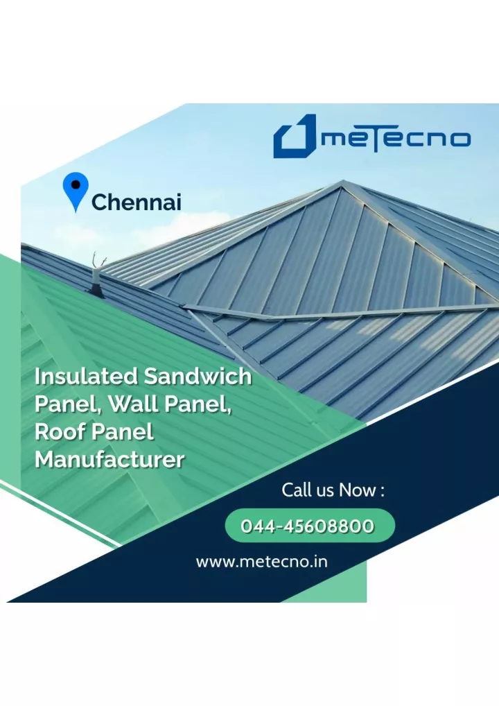 PPT - Metecno India - Insulated Roof Panel, Wall Panel, Sandwich Panel ...