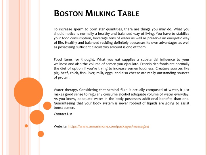 PPT - Boston Milking Table PowerPoint Presentation, free download - ID ...