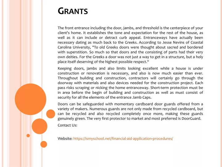 PPT - Grants PowerPoint Presentation, free download - ID:11343054