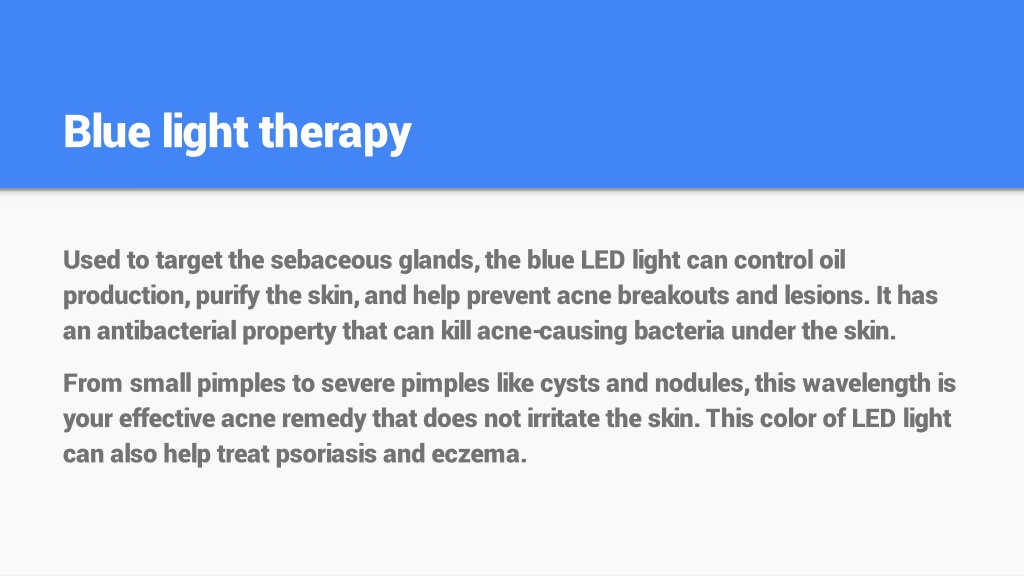 PPT - How does light therapy work PowerPoint Presentation, free download - ID:11343465