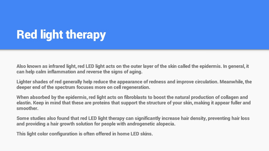 PPT - How does light therapy work PowerPoint Presentation, free download - ID:11343465