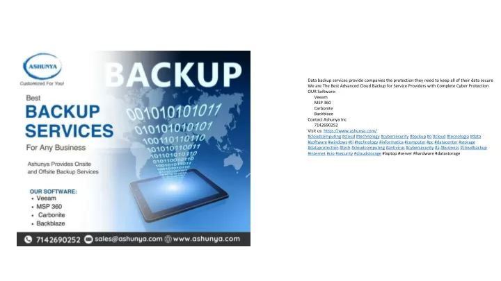 PPT - backup services provide in Orange county PowerPoint Presentation ...