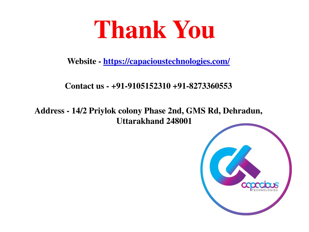 PPT - Graphic Designing and its Importance - Capacious Technologies ...