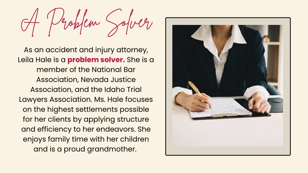 PPT - Leila Hale - Prominent Attorney PowerPoint Presentation, free ...