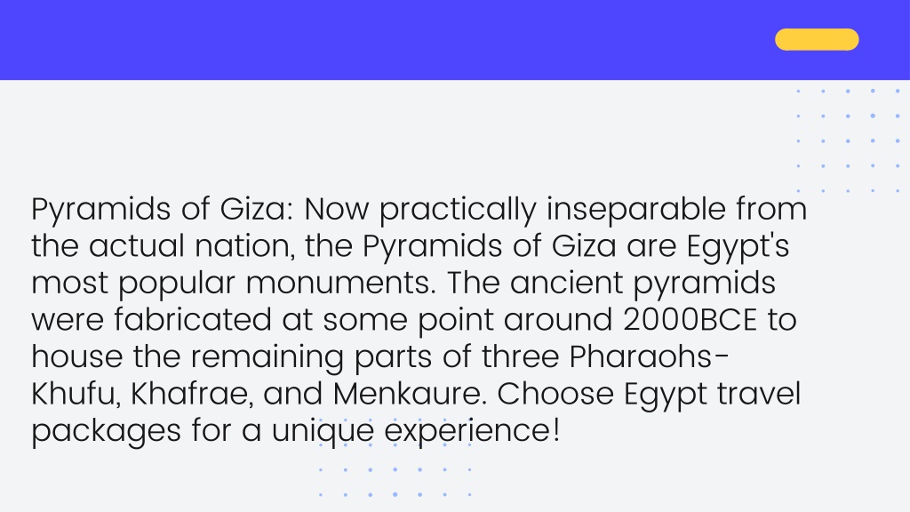 PPT - Which Are The Famous Monuments & Museums To Visit In Egypt ...