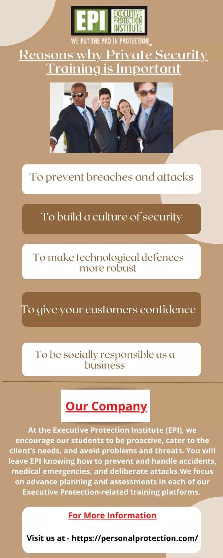 PPT - Reasons why Private Security Training is Important PowerPoint ...