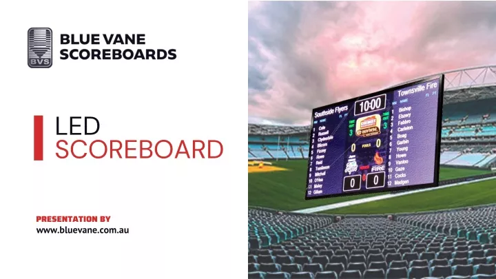 PPT - LED Scoreboards- Make Over your Stadium! PowerPoint Presentation ...