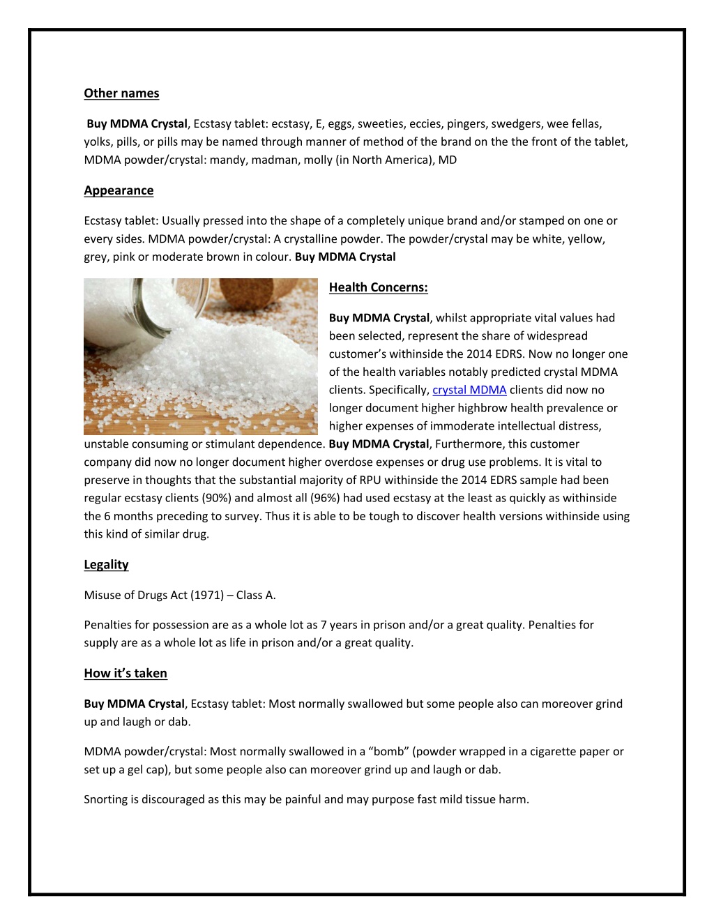 PPT - What are the benefits of Crystal MDMA Online? PowerPoint ...