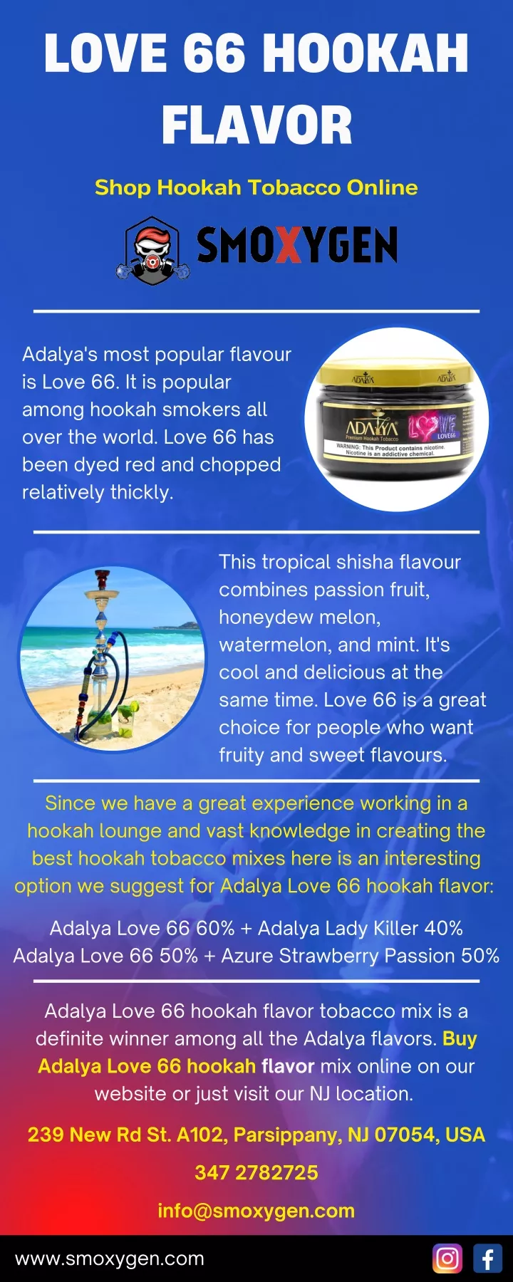 PPT - Love 66 Hookah Flavor - Shop Hookah Tobacco Online PowerPoint ...