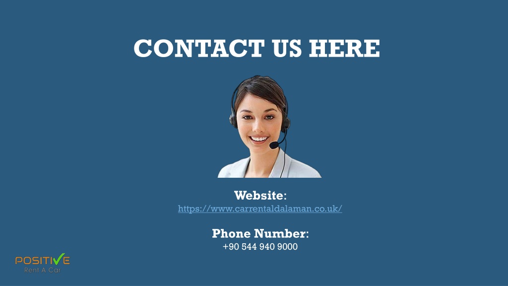 PPT - Get The Best Car Rental Service In Dalaman | Positive Rent A Car ...