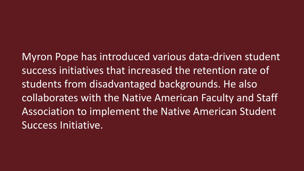 PPT - Myron Pope - Experienced Professional From Tuscaloosa, AL ...