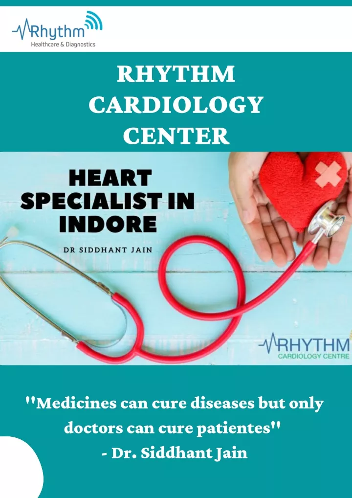 PPT - Best cardiologist specialist near me - Dr. Siddhant jain ...
