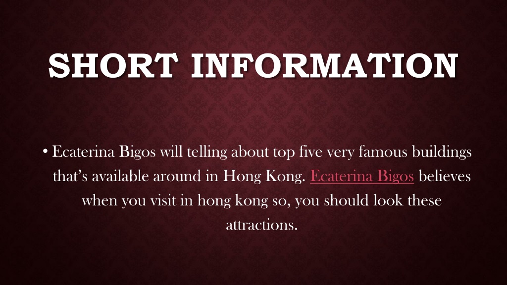 PPT - Top 5 Popular Buildings In Hong Kong By Ecaterina Bigos ...