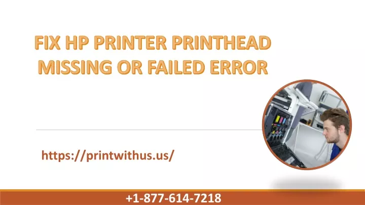 PPT - How to Fix HP Printer Missing or Failed Print Head? PowerPoint ...