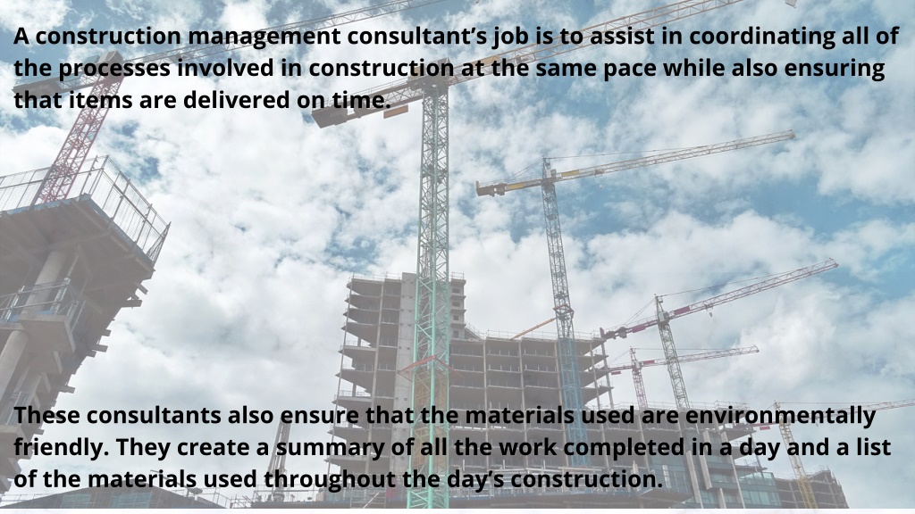 PPT - What is the role of a Construction Consultant?- Tyson Dirksen ...