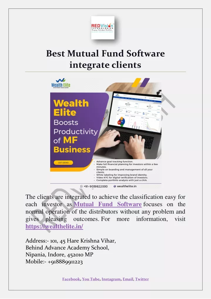 PPT - Best Mutual Fund Software integrate clients PowerPoint ...