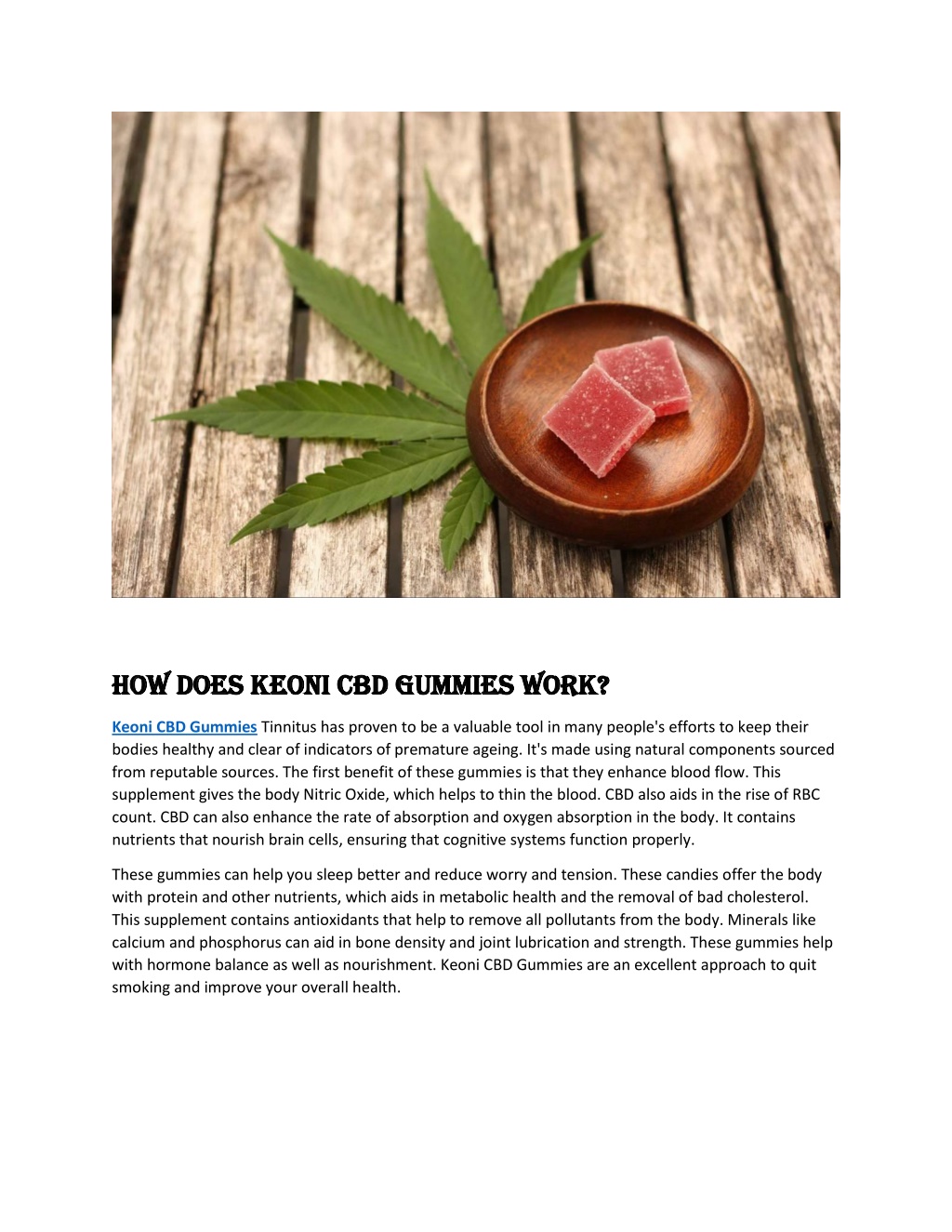 PPT - keoni cbd gummies PowerPoint Presentation, free download - ID ...